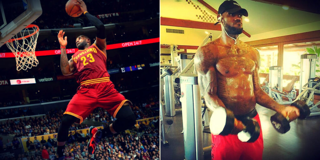 LeBron Trains So Hard That He Literally Has The Body Of A 19 Year Old