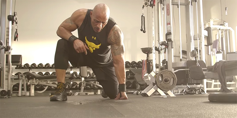 The Rock Shows Keys To His Success, And Physique In Workout Video